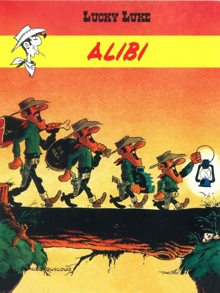 Komik Lucky Luke - Alibi | PDF