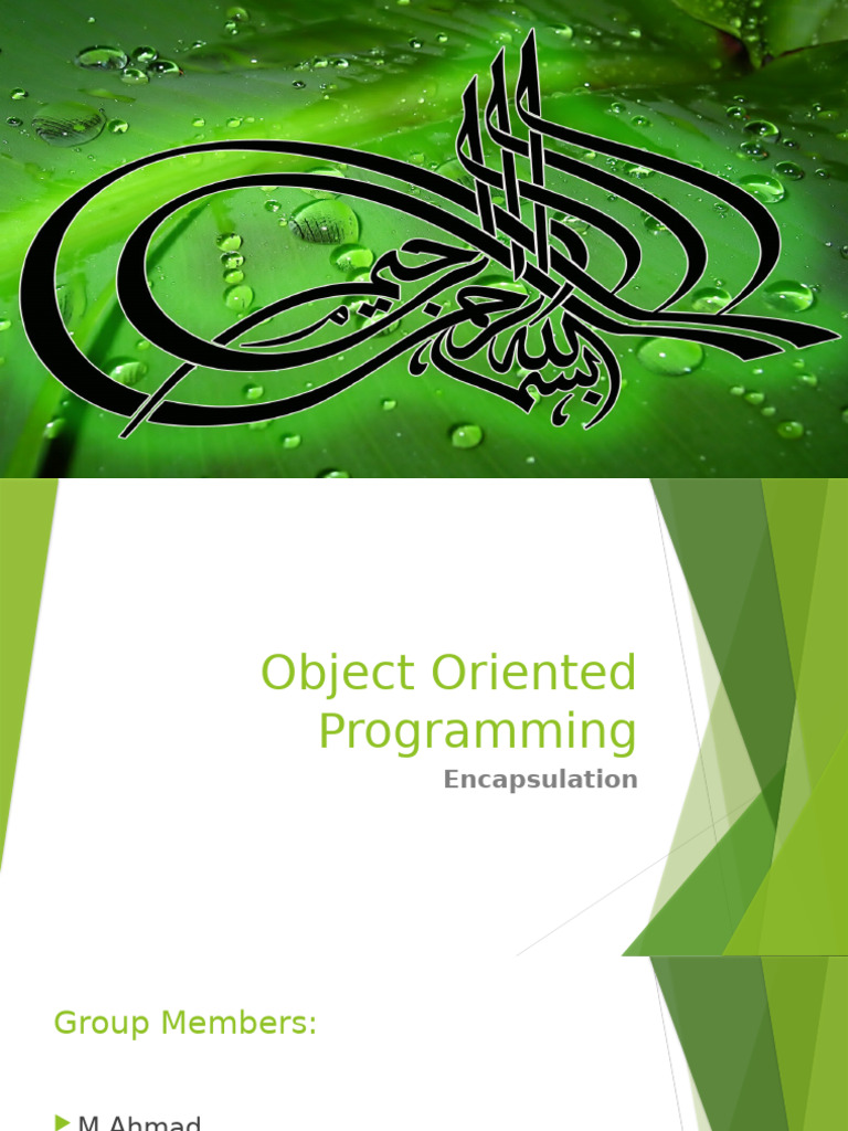 Encapsulation 1 Wfwefwfwfwfwfwfwfwfwfwfwffwe | PDF | Class (Computer ...