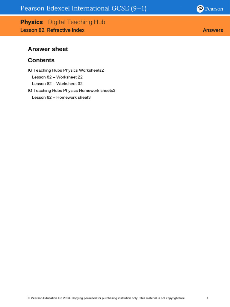 1723057971839-IG - Physics - Lesson82 - Answer Sheet | PDF