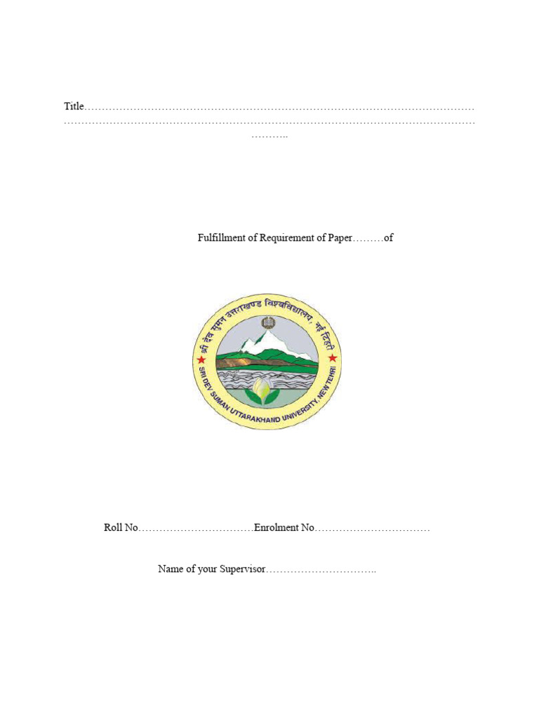 Dissertation Submission Guidelines | PDF | Thesis | Evaluation