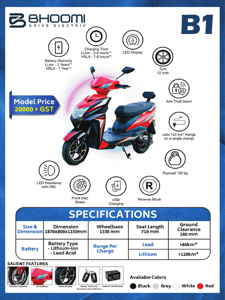 Bhoomi Drive Electric | PDF