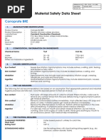 MSDS Harpic | PDF | Workplace | Working Conditions