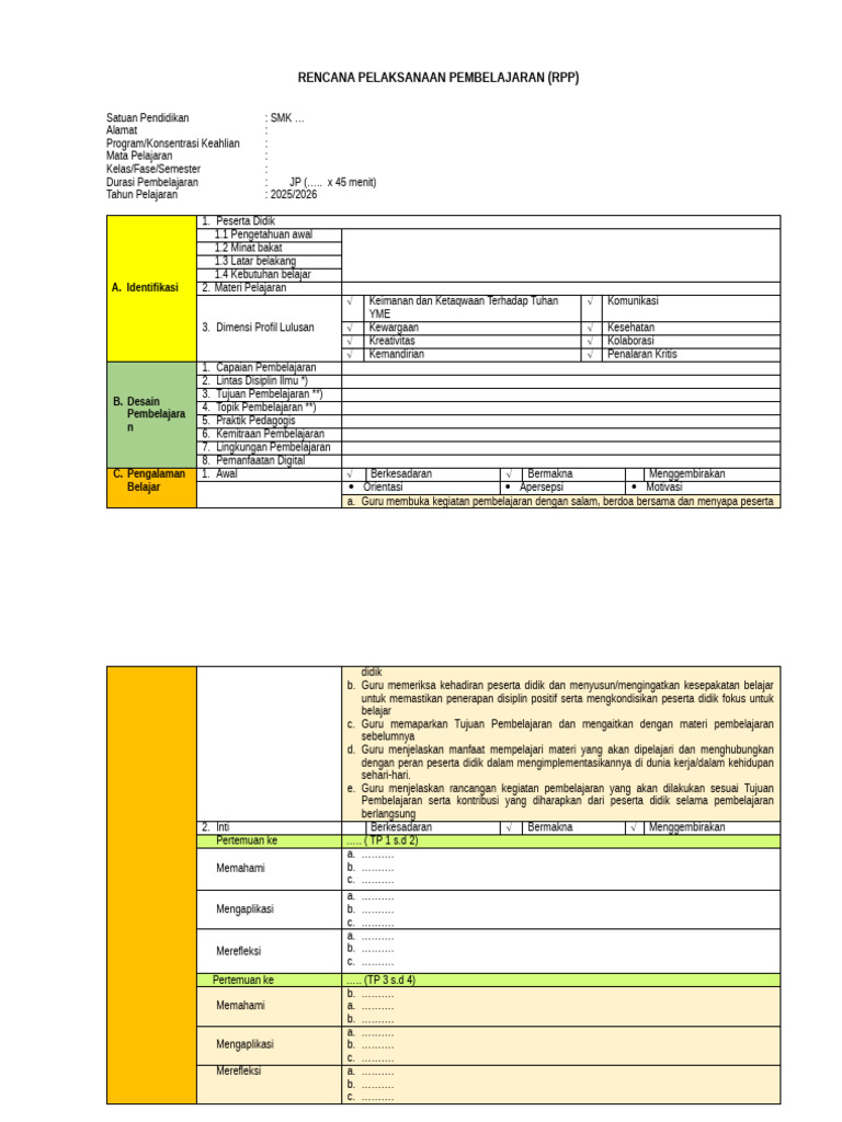 LK RPP Deep Learning | PDF