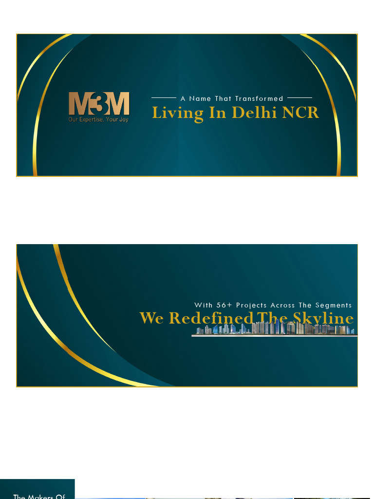 M3M Soulitude: New Low-Rise Homes Launch | PDF