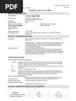 MSDS Harpic | PDF | Workplace | Working Conditions