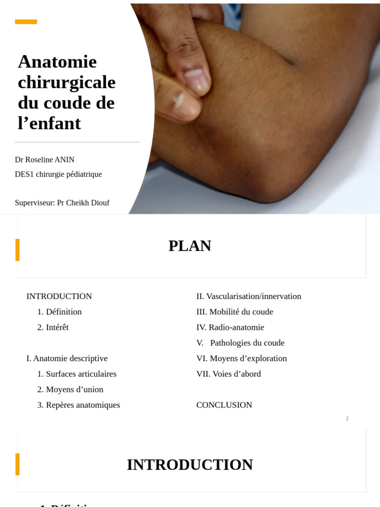 Anatomie Chirurgicale Du Coude | PDF | Articulation (anatomie) | Appareil locomoteur