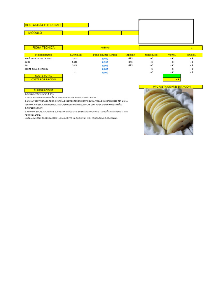 Arepas | PDF