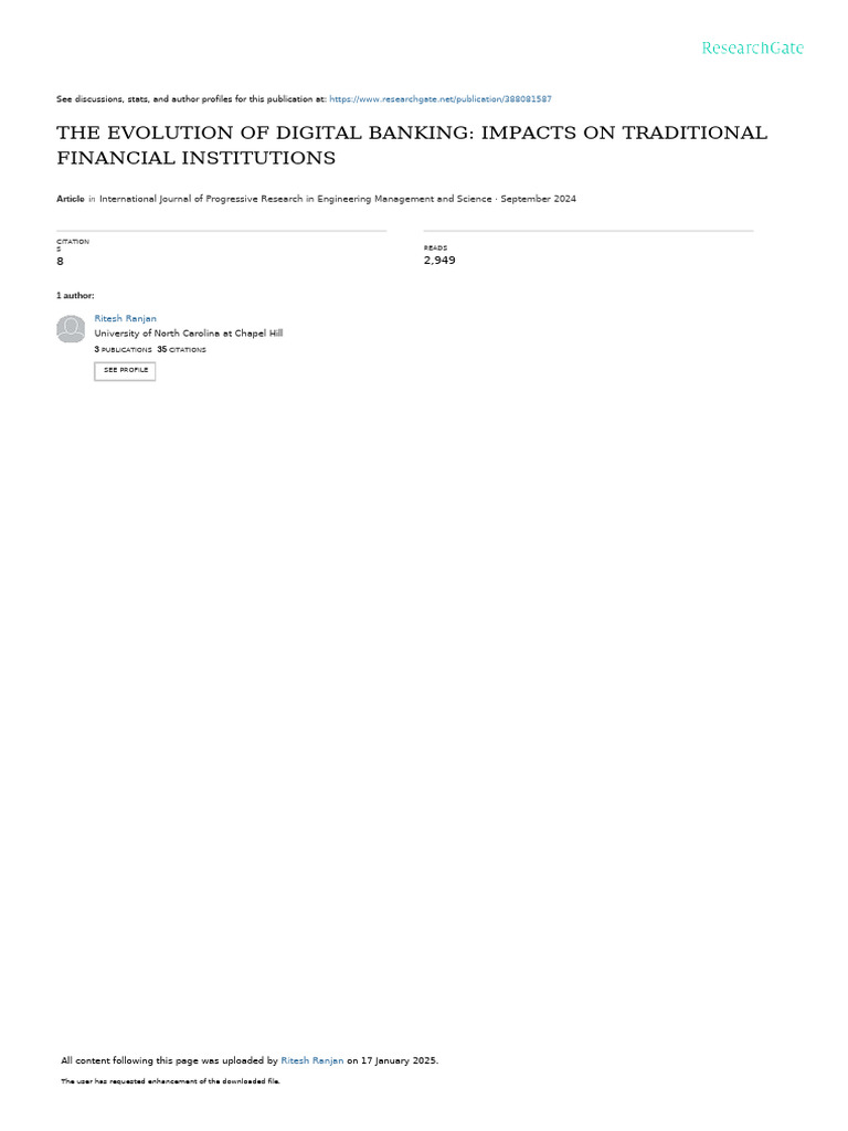 11the Evolution of Digital Banking Impacts On Traditional Financial ...