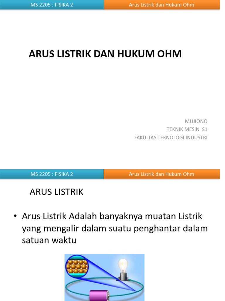 Hukum Ohm | PDF