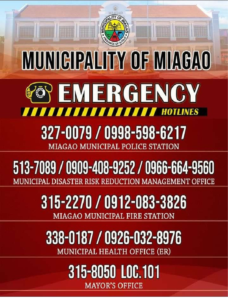 Emergency Hotline | PDF