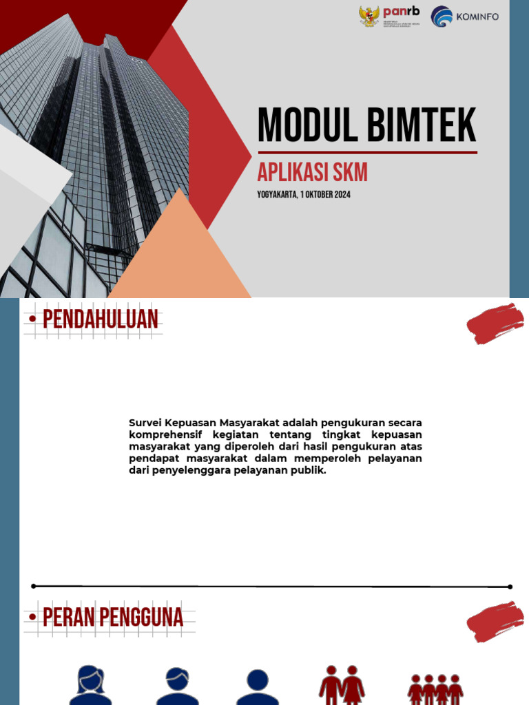 Modul Bimtek Aplikasi SKMM Online | PDF