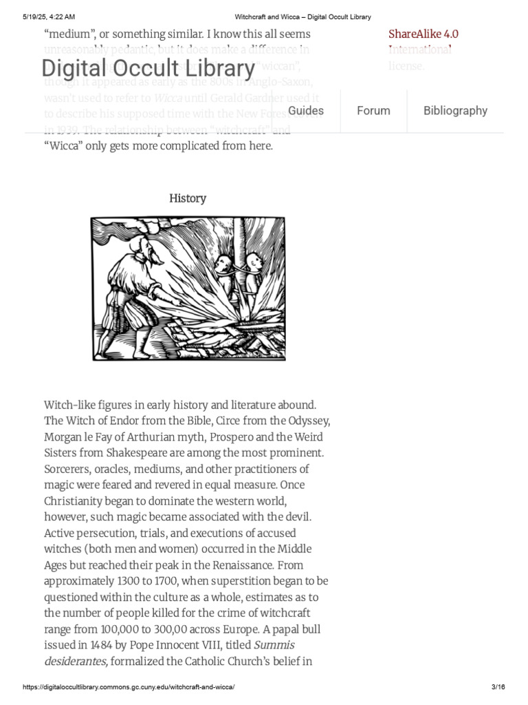 Witchcraft and Wicca - Digital Occult Library 3-4 | PDF | Witchcraft ...