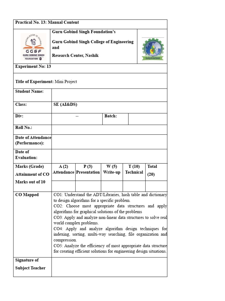 Mini Project-1 | PDF