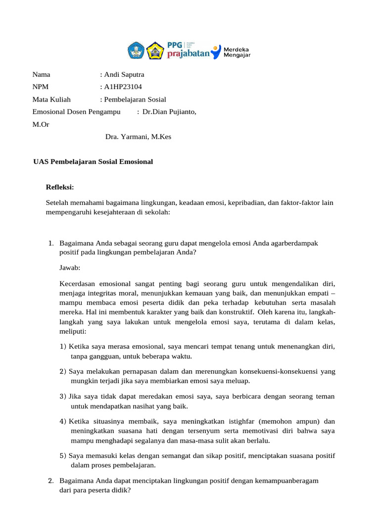 Uas Pse Andi Saputra | PDF