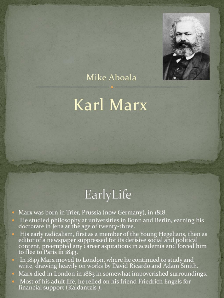 Kar marx | PDF