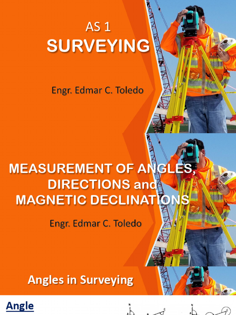 Lecture 6 Angle Measurements Traverse and Magnetic Declinations | PDF ...