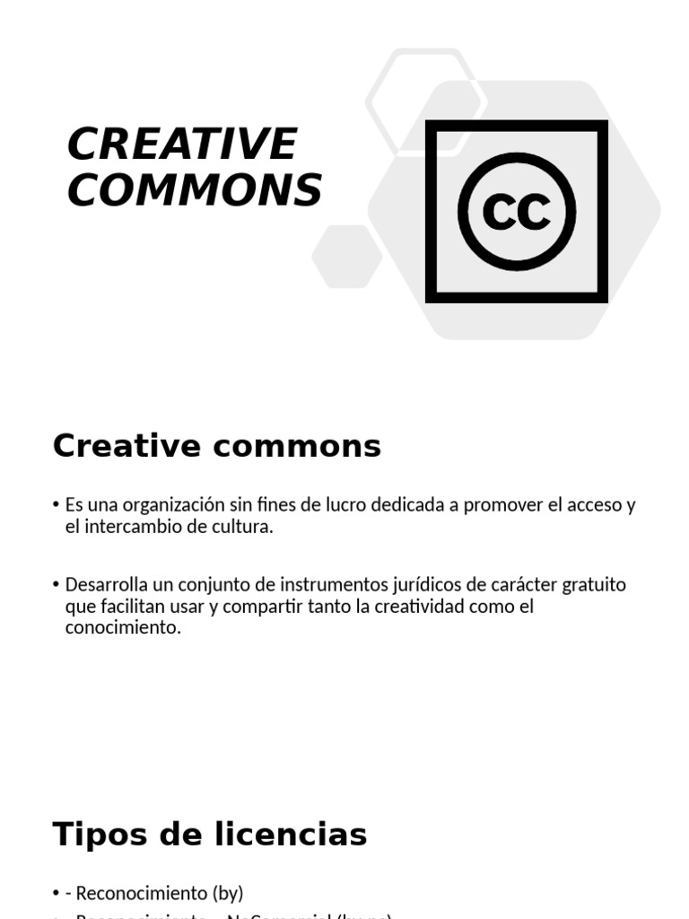 Guía sobre licencias Creative Commons | PDF | Creative Commons