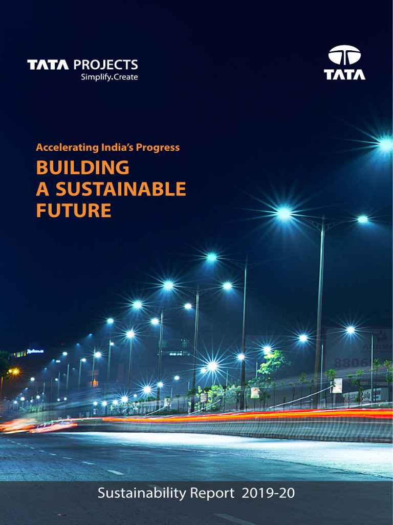 Tata Projects Limited Sustainability Report FY 2019 2020 | PDF