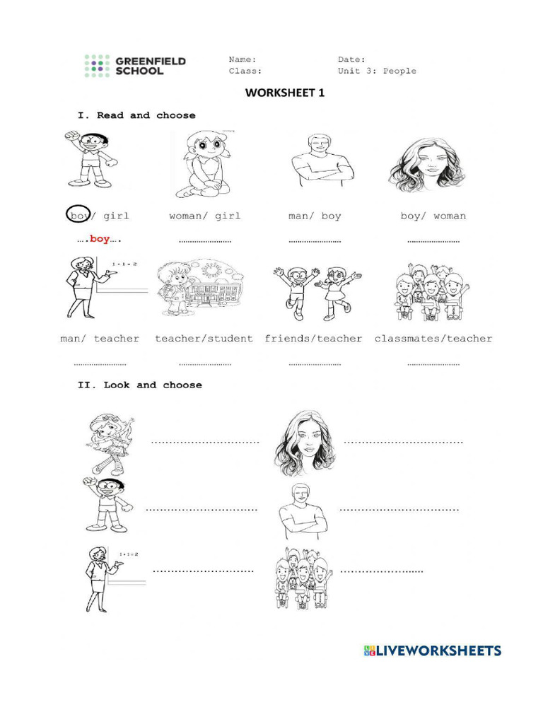 Worksheet 1506203 | PDF