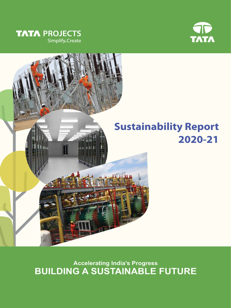 Tata Projects Sustainability Report 2021-22 | PDF | Sustainability ...