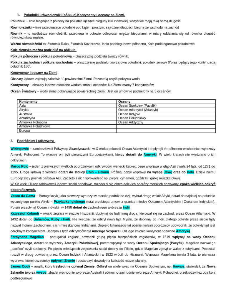 Kolumb I Magellan | PDF