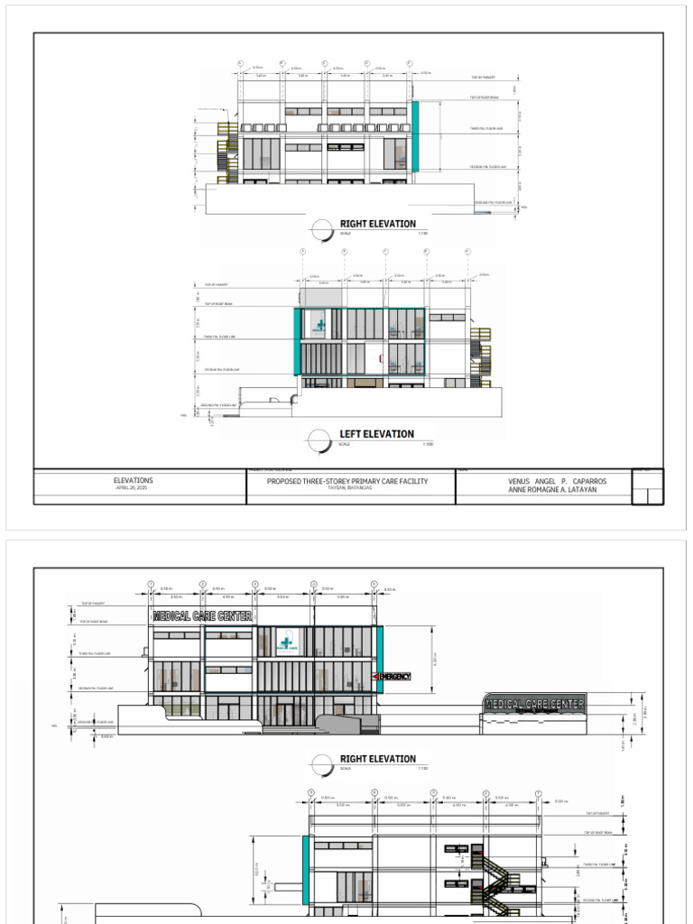 Elevations for Three-Storey Care Facility | PDF