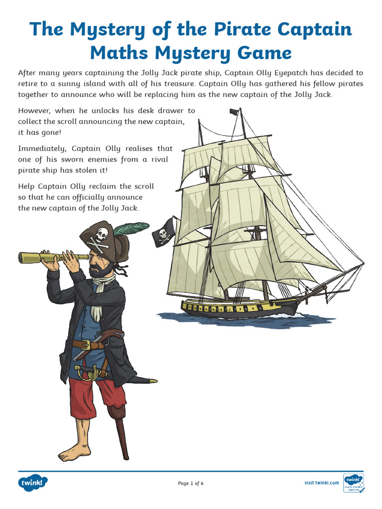 The Mystery of The Pirate Captain | PDF