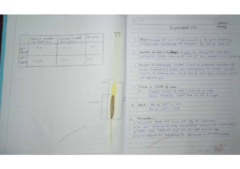 Experiment 3 Chemistry | PDF