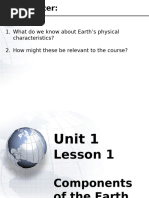 G11 MODULE WEEK 2-Earth Science | PDF | Earth | Oceans
