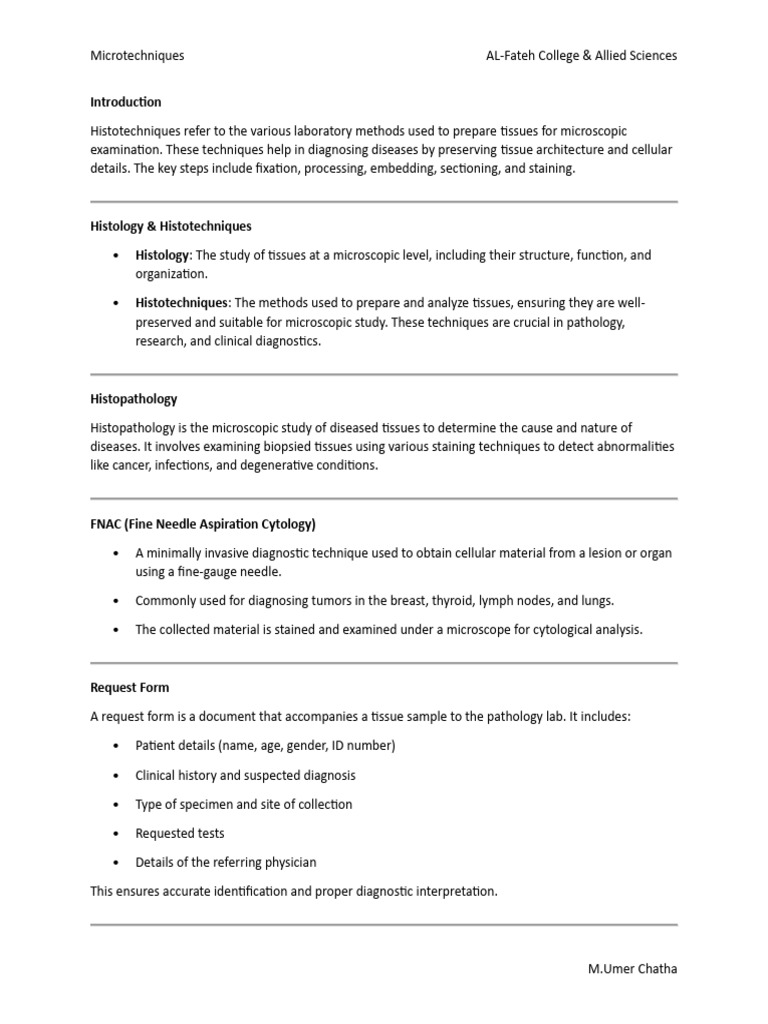 Microtechniques - All Imp Questions & Answers | PDF | Staining | Cytopathology