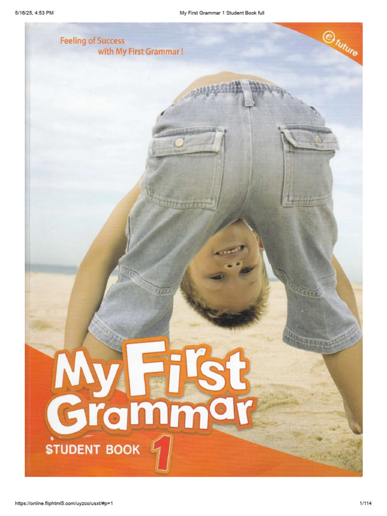 My First Grammar 1 Student Book | PDF