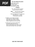 CAC Hymn Book: English Version PDF | PDF | Religious Belief And Doctrine