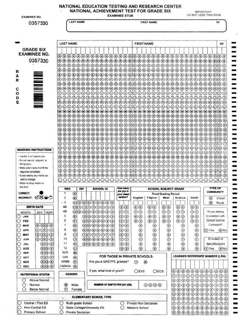 NAT Name Grid | PDF