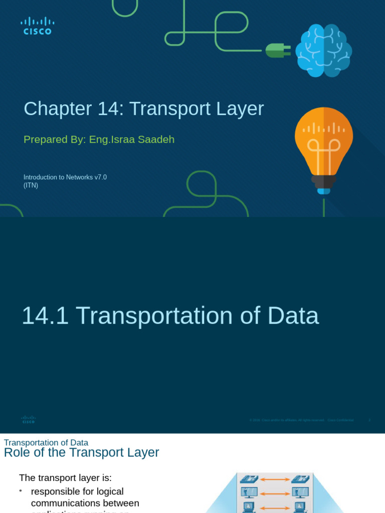 Is Ccna7 ITN Chapter14 | PDF | Port (Computer Networking) | Transmission Control Protocol