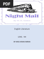 Night Mail: A Poem by W.H. Auden | PDF | Poetry
