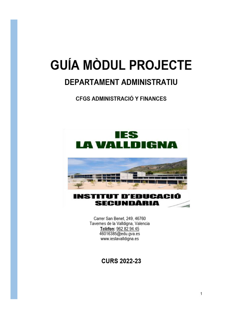 Guia-modul-projecte | PDF