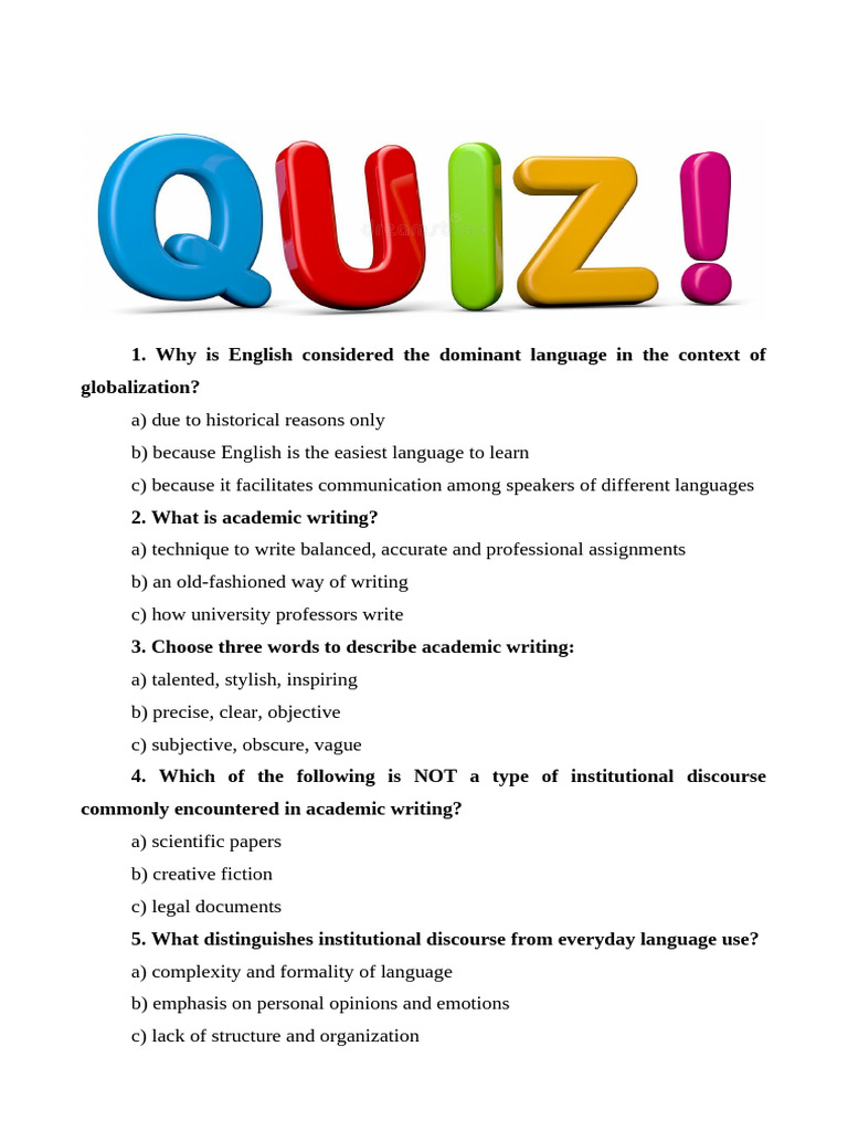 Understanding Academic Writing Essentials | PDF | Discourse | English ...