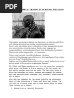 Batlôkwa Tribe | PDF | Bantu | South Africa