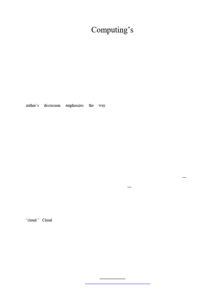 A Review of Cloud Computing's Impact On Supply Chain Management | PDF | Cloud Computing | Supply ...