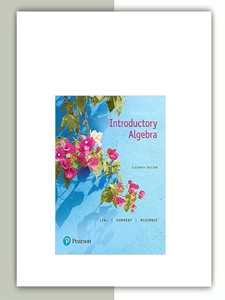 Test Bank For Introductory Algebra 11th Edition Lial Hornsby McGinnis ...
