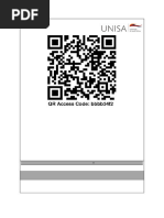 Unisa Declaration Form | PDF