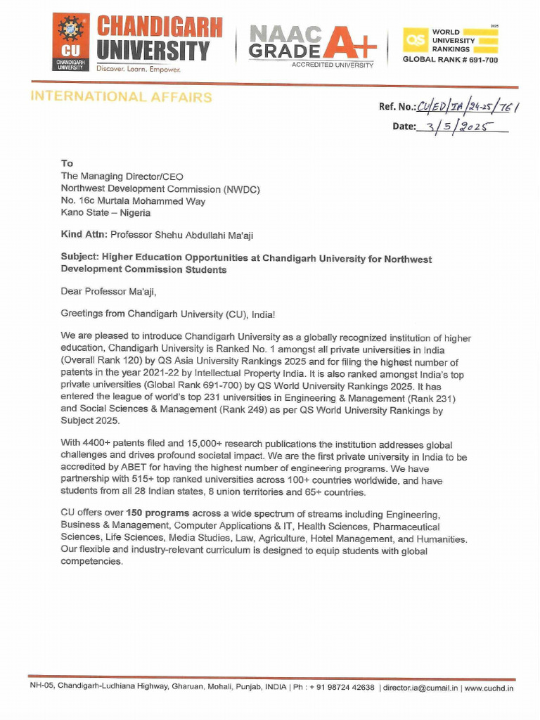 Opportunity For (NWDC) 0 | PDF