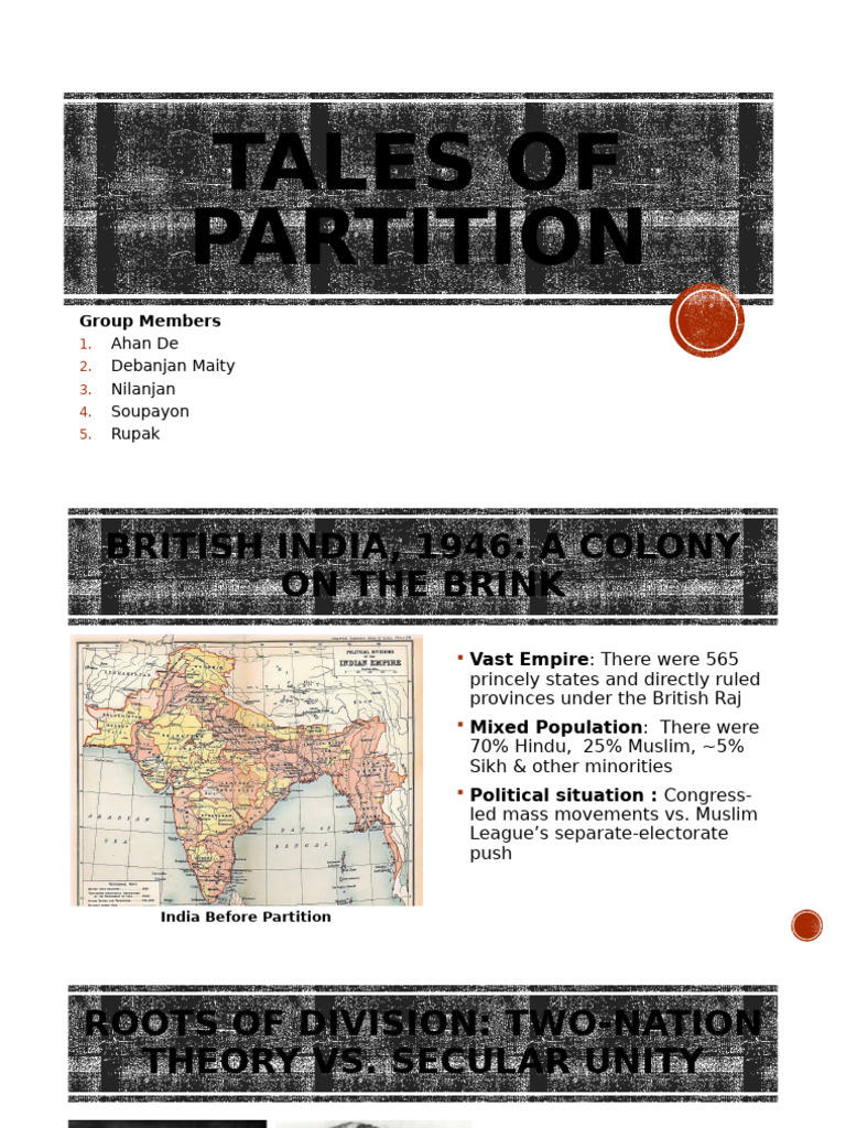 Class 11 English Project | PDF | Partition Of India | Muhammad Ali Jinnah