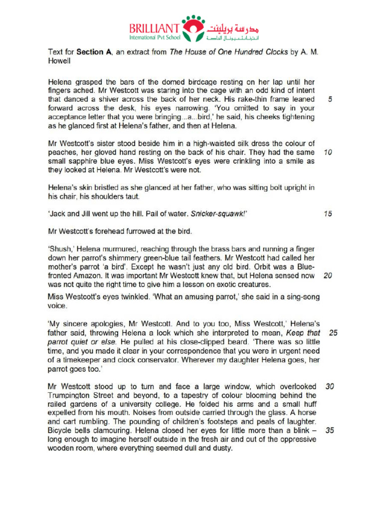 Reading Comprehension - Week 6 | PDF