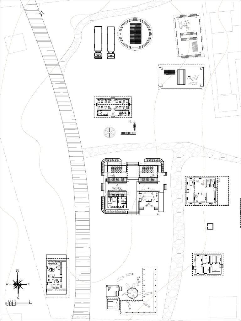 A0 1-100 Scale For Print (Site With Individiual Design) - 1 | PDF