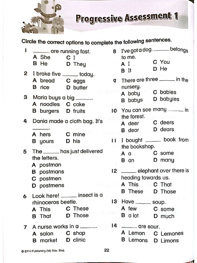 Progressive Assessment 1 (Chap1-5) | PDF