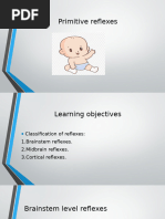 How To Test For Primitive Reflexes | PDF | Anatomical Terms Of Motion