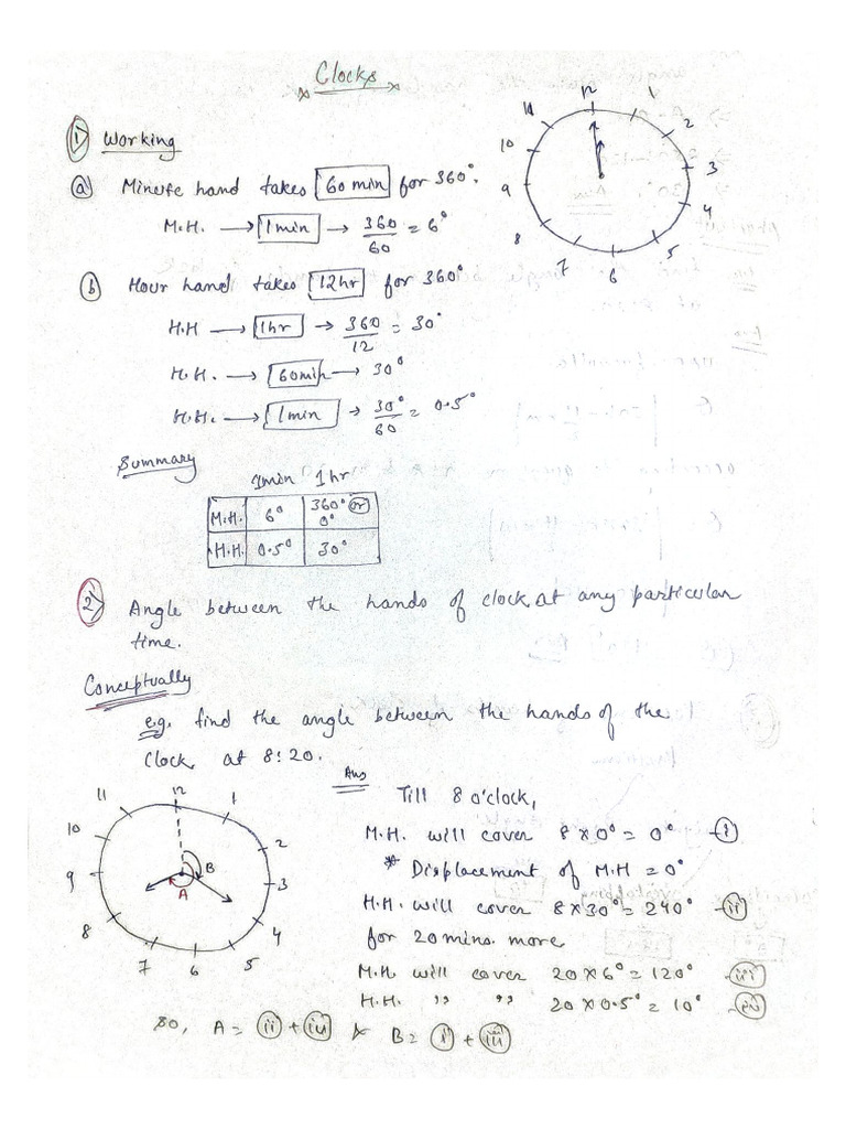 Clock | PDF