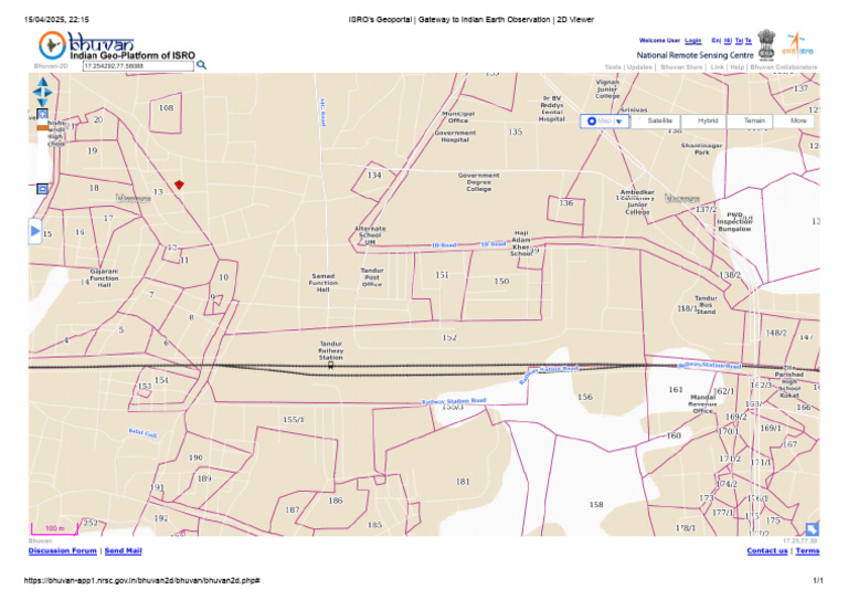 ISRO's Geoportal - M Goapl | PDF