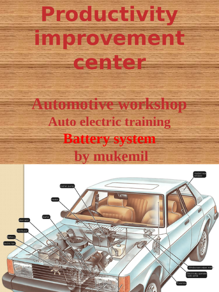 Automotive Battery Basics and Care | PDF | Electricity | Electromagnetism